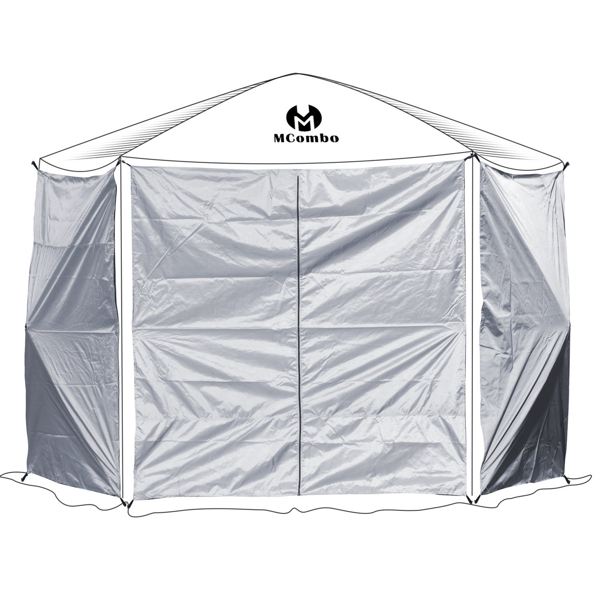 Mcombo Pop-Up Portable Gazebo Screen Tent Wind Panels, P1024 & Reviews | Wayfair